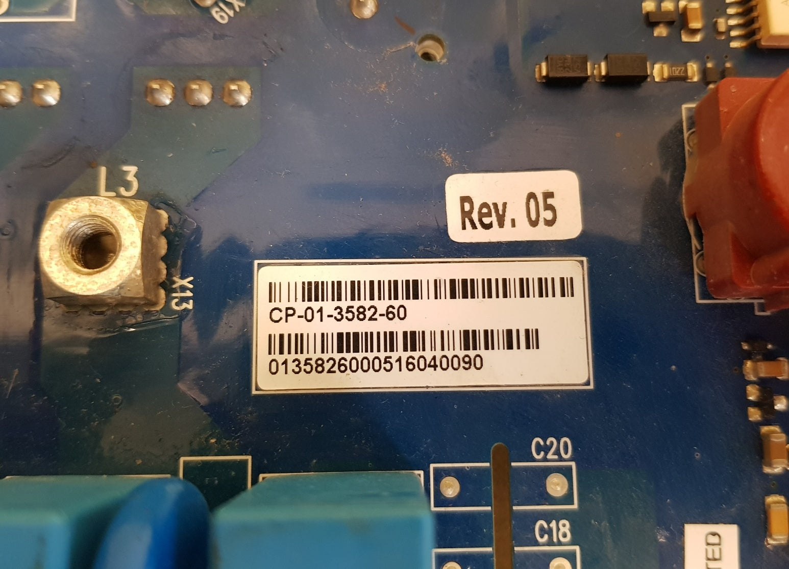 Cp-01-3582-60 rev.05 pcb card – Aeliya Marine Tech®