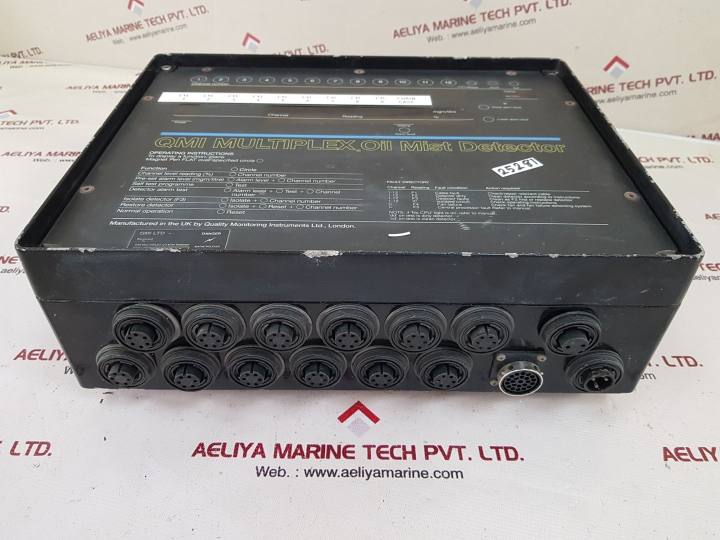 Qmi multiplex oil mist detector – Aeliya Marine Tech®