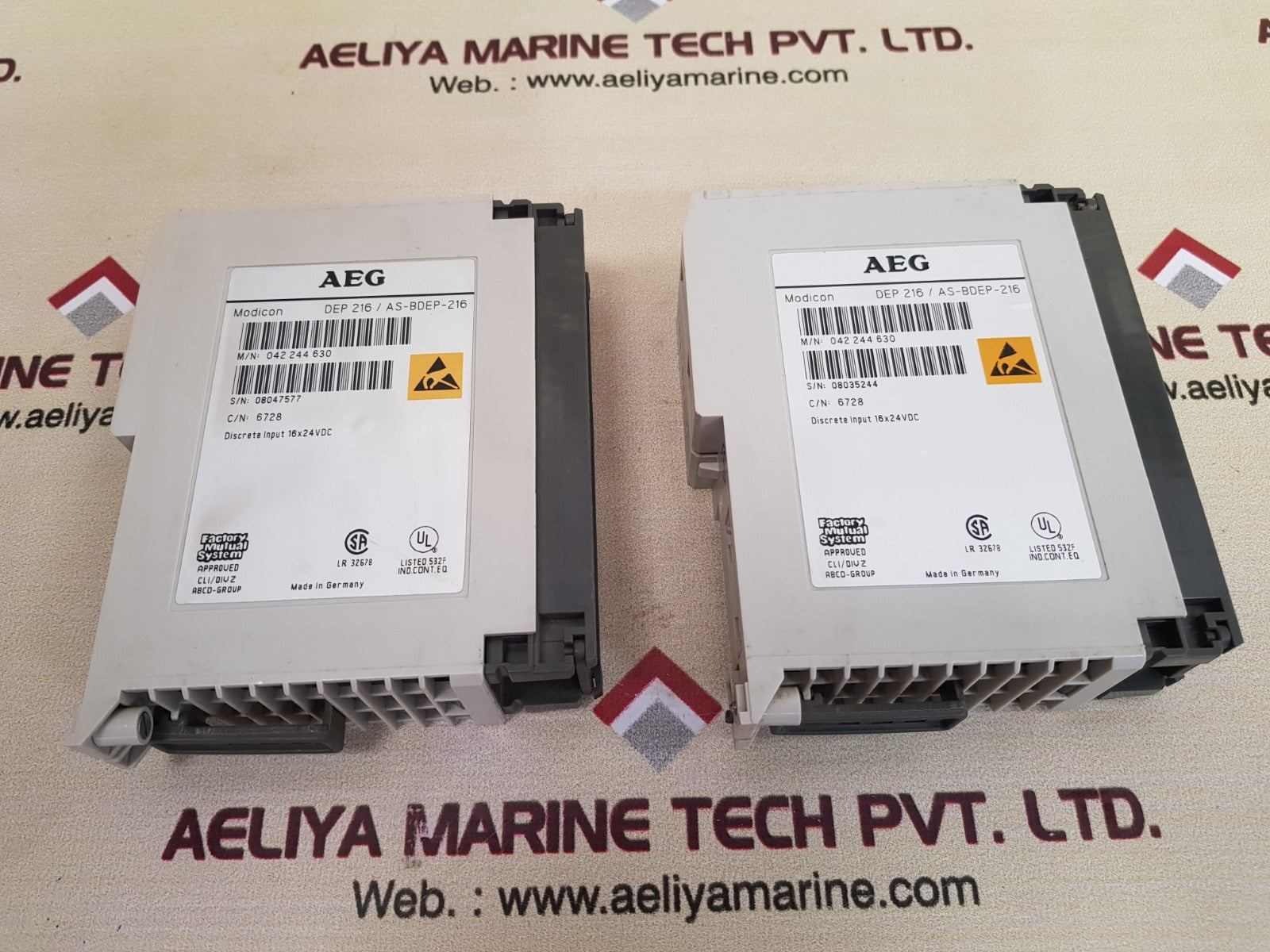 Aeg modicon dep 216/as-bdep-216 discrete input module – Aeliya Marine Tech