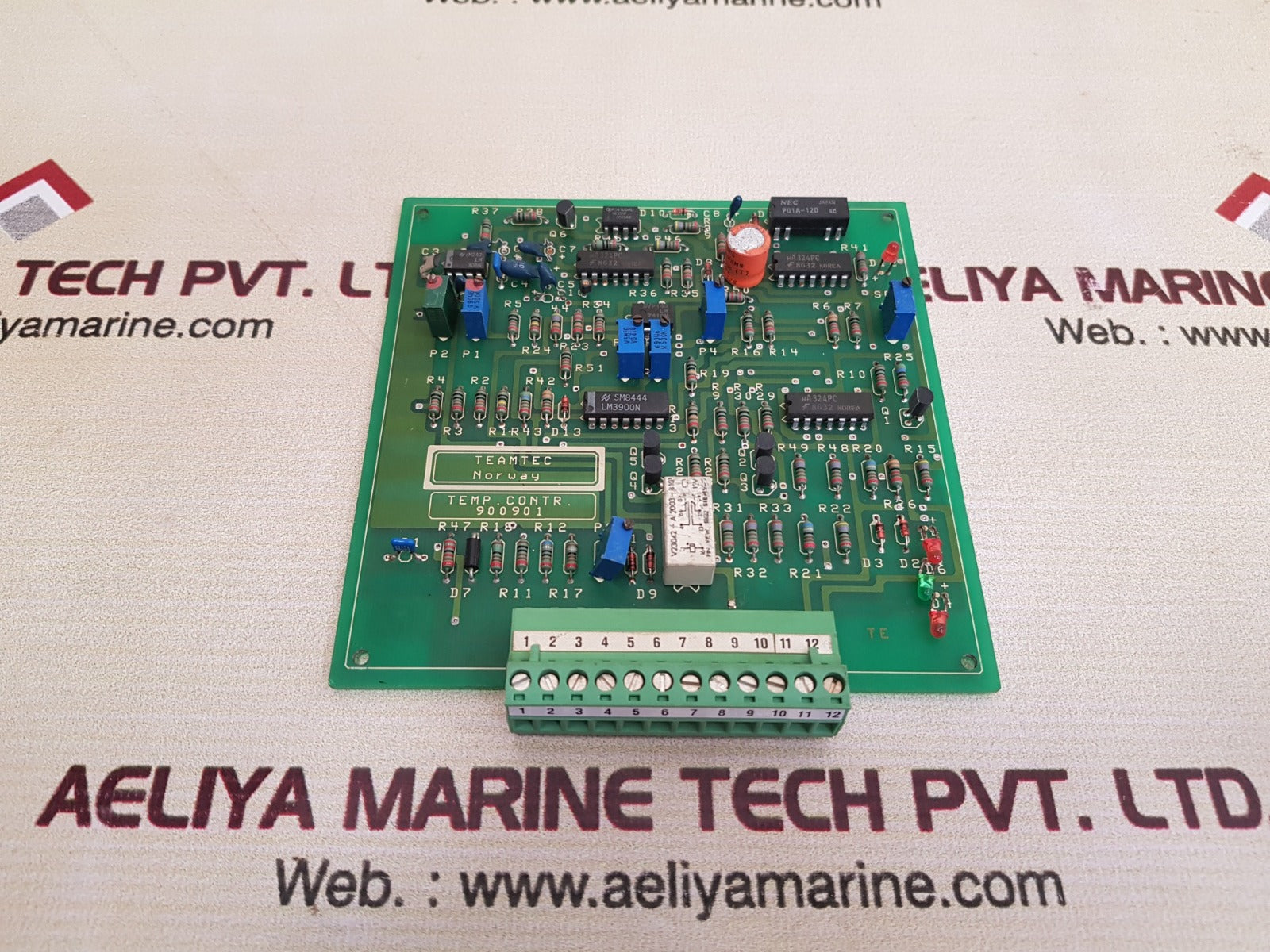 Teamtec 900901 temperature control board – Aeliya Marine Tech