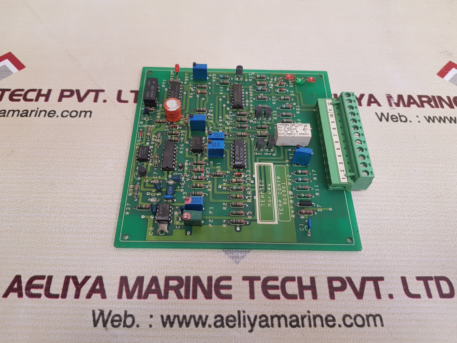 Teamtec 900901 temperature control board – Aeliya Marine Tech