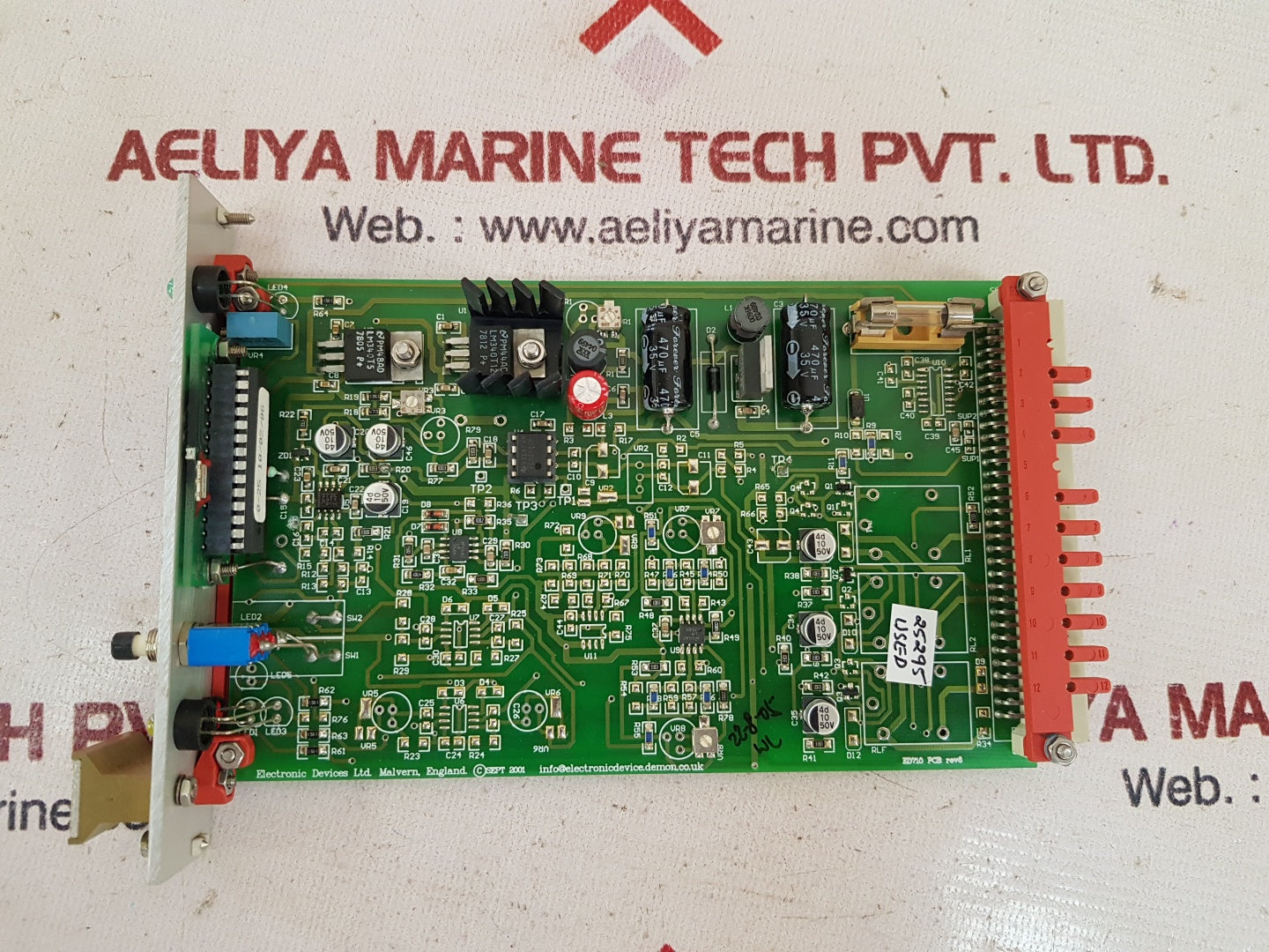 Electronic devices ed710 pcb card – Aeliya Marine Tech