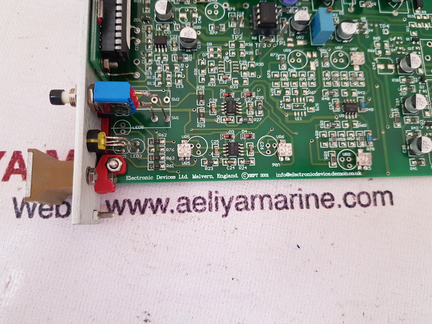Electronic devices ed710 pcb card rev6 – Aeliya Marine Tech®