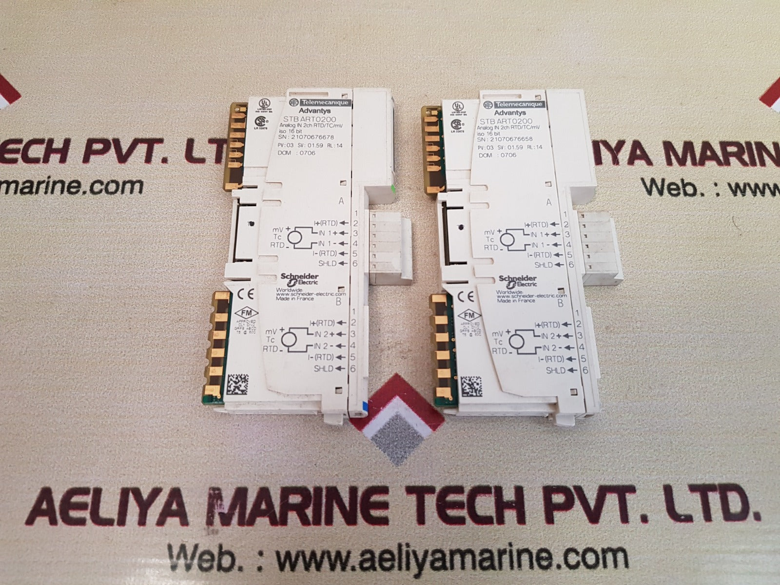 Telemecanique advantys stb art0200 analog input module – Aeliya Marine Tech