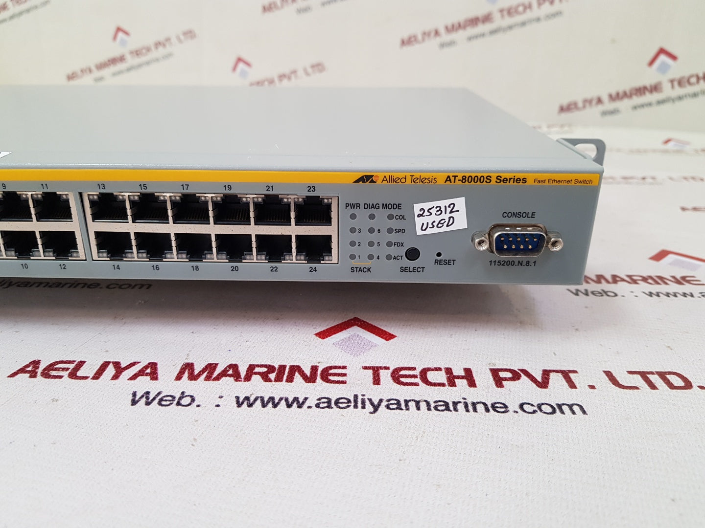 Allied telesis at-8000s/24 stackable fast ethernet switch – Aeliya Marine Tech®