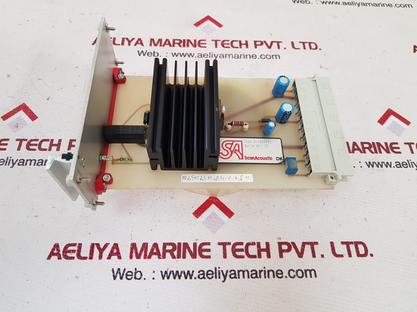 Scan acoustic 5492 voltage regulator pcb card sa5492 – Aeliya Marine Tech