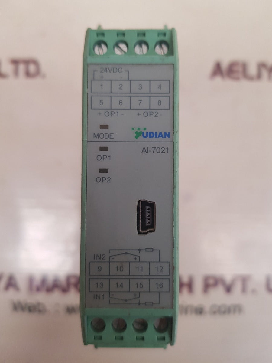 Yudian ai-7021 analog signal isolator – Aeliya Marine Tech