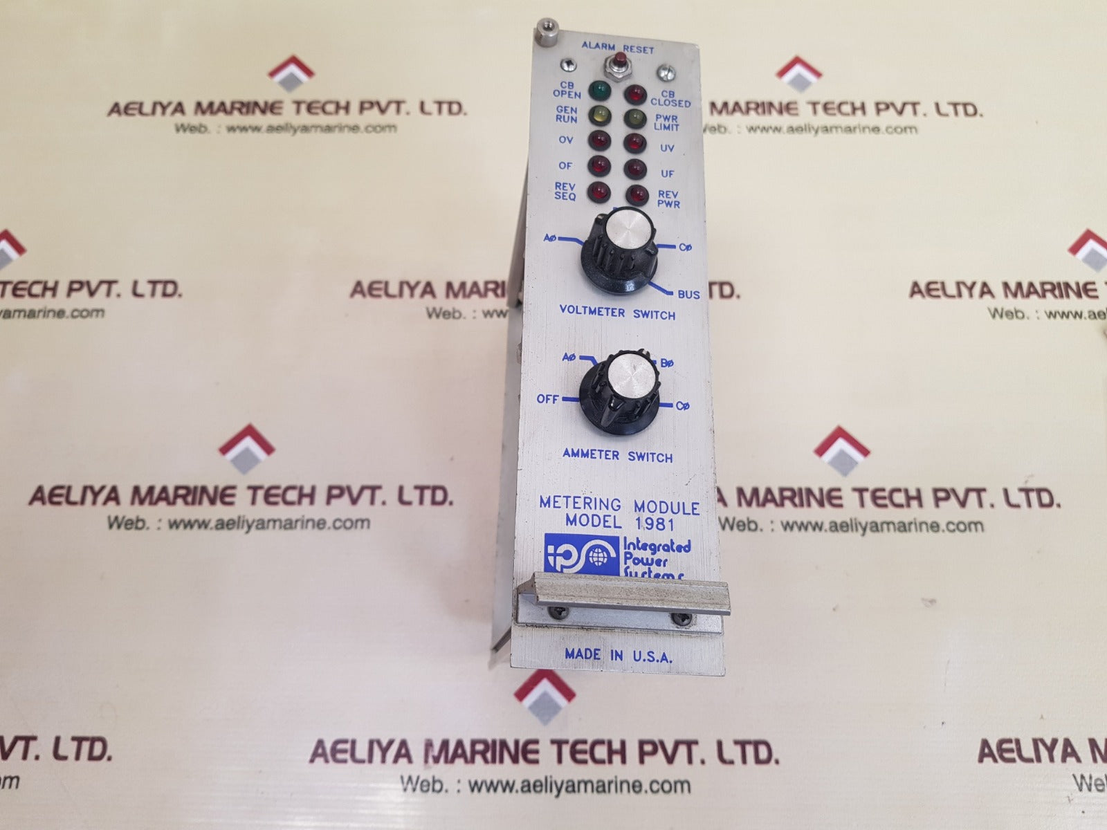 Integrated power systems 1981 metering module – Aeliya Marine Tech®