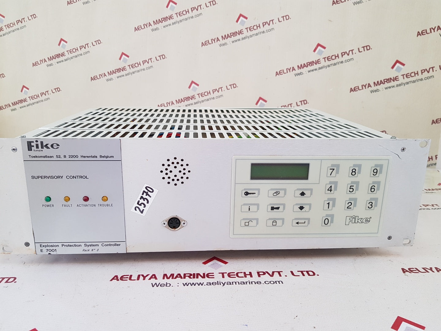 Fike e7001 explosion protection system controller – Aeliya Marine Tech