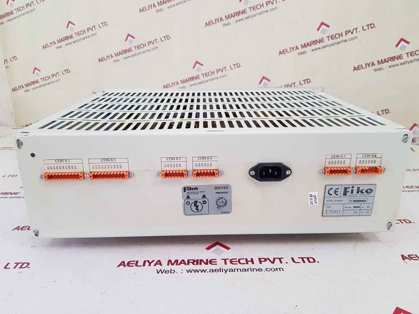 Fike e7001 explosion protection system controller – Aeliya Marine Tech