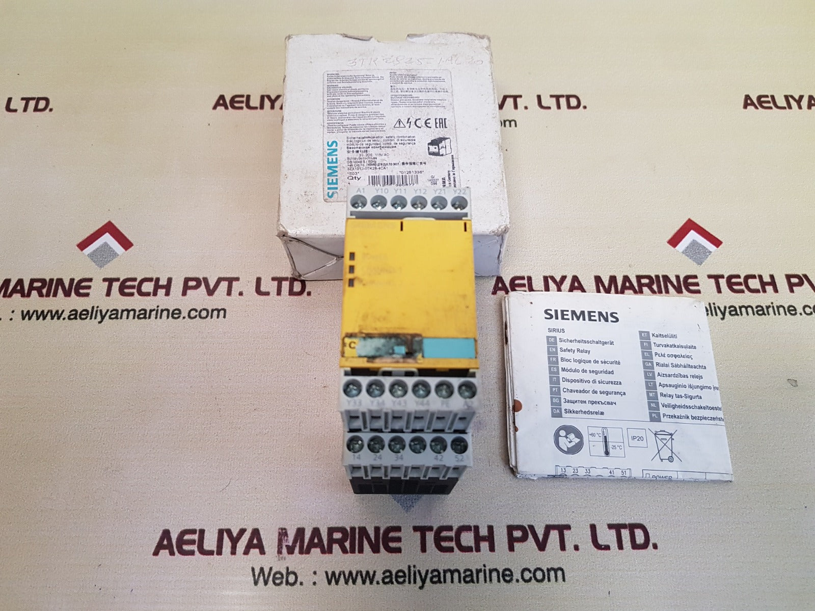 Siemens sirius 3tk28 safety relay 3tk2825-1al20 – Aeliya Marine Tech