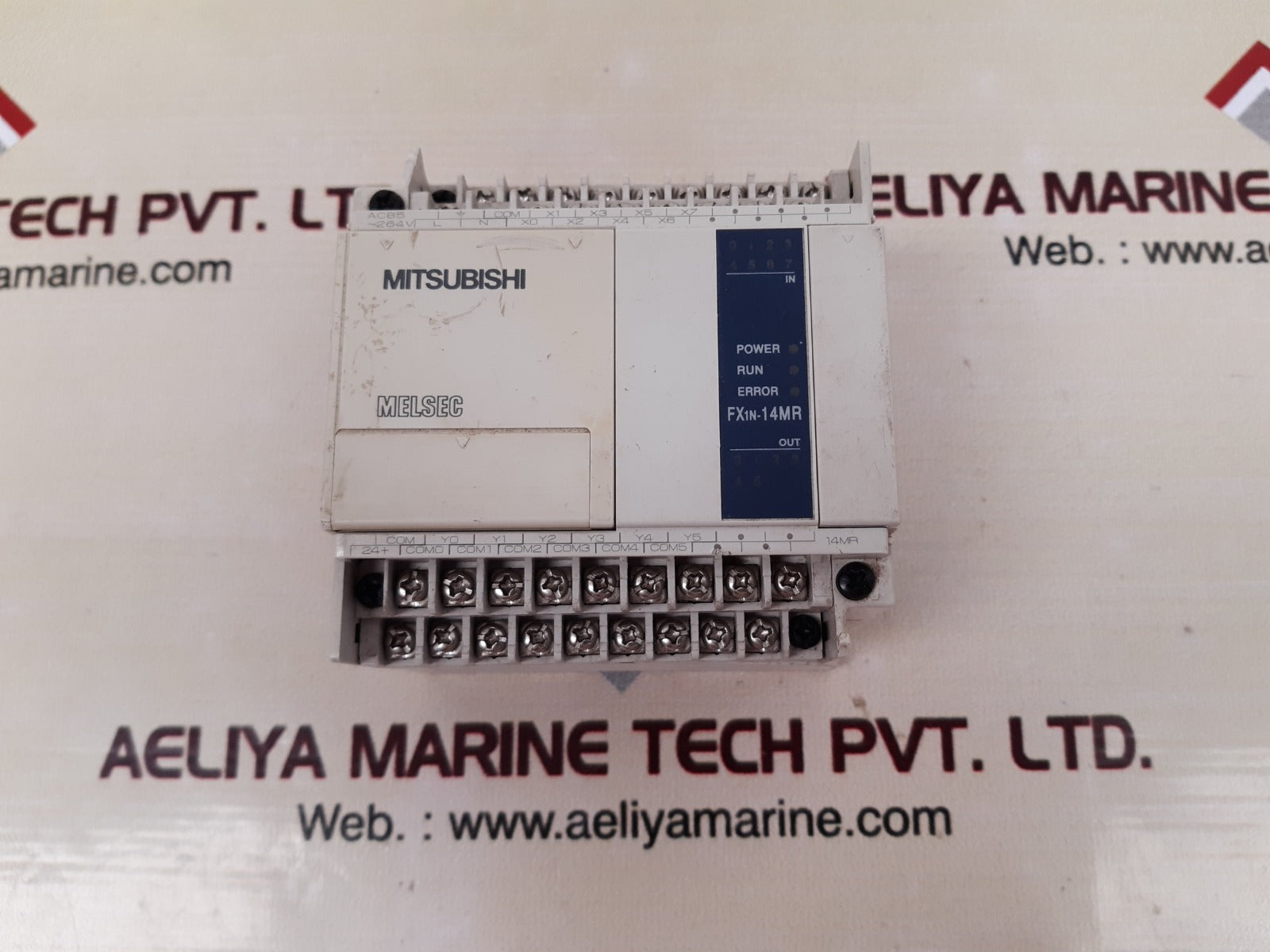 Mitsubishi melsec fx1n-14mr-001 programmable controller – Aeliya Marine ...