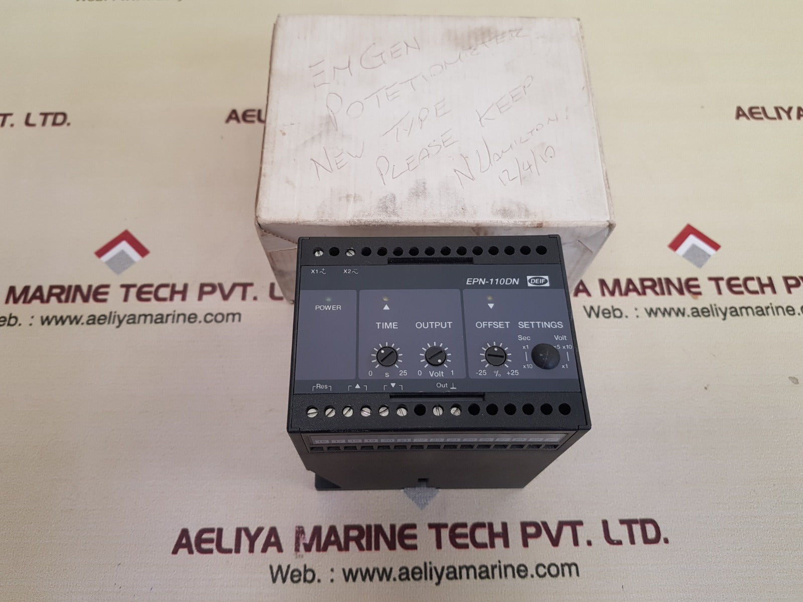 Deif epn-110dn electronic potentiometer – Aeliya Marine Tech