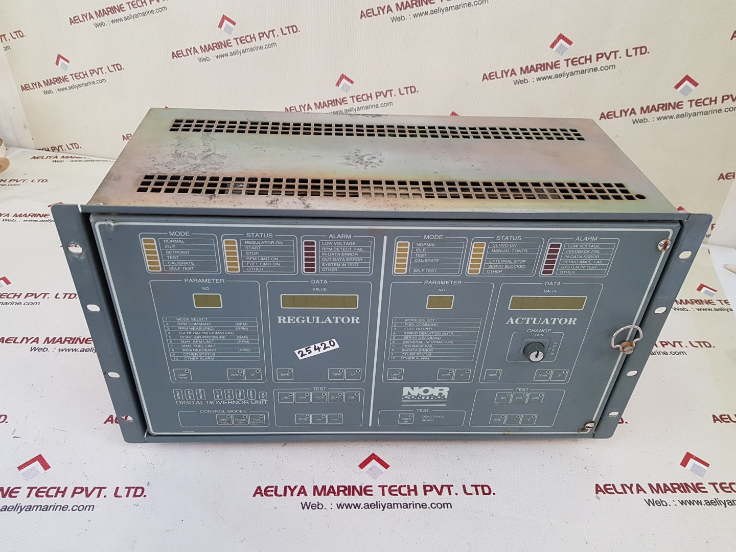 Norcontrol dgu 8800e digital governor unit – Aeliya Marine Tech®