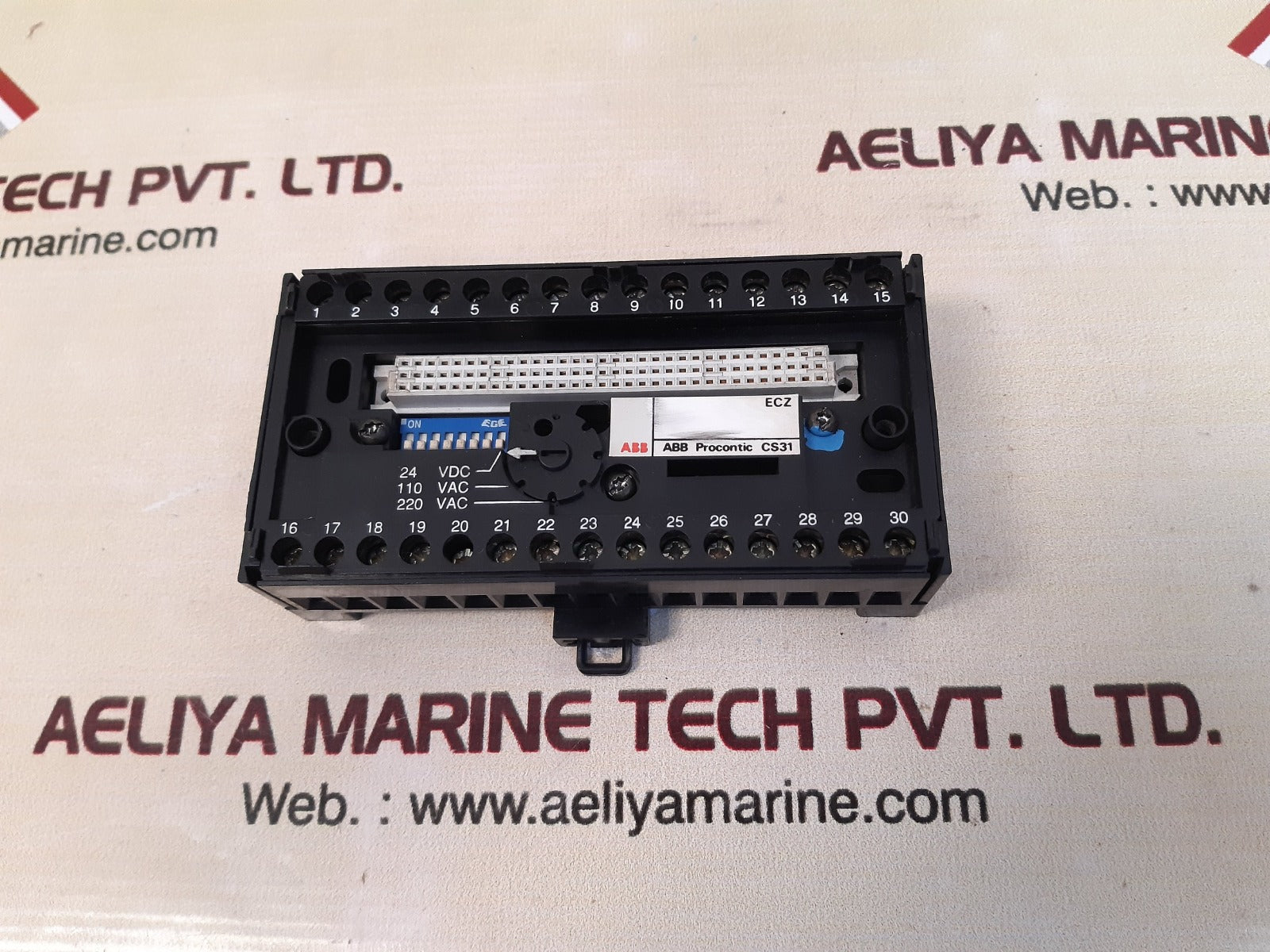 Abb procontic cs31 ecz base unit Used – Aeliya Marine Tech®