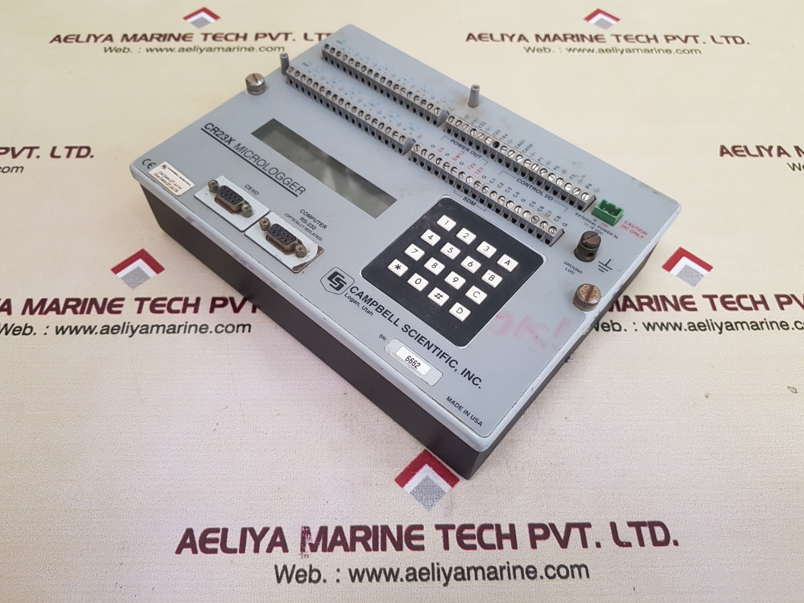 Campbell scientific cr23x micrologger – Aeliya Marine Tech®