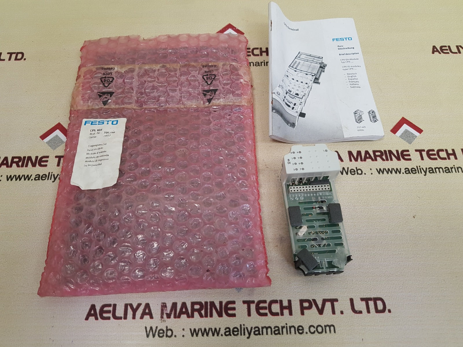 Festo cpx-8de cpx-terminal input module – Aeliya Marine Tech