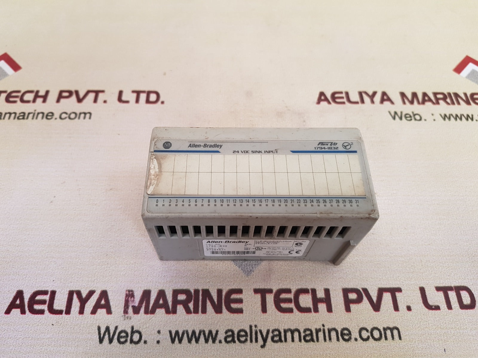Allen-bradley 1794-ib32 ser.a flex i/o 24 vdc sink input module ...