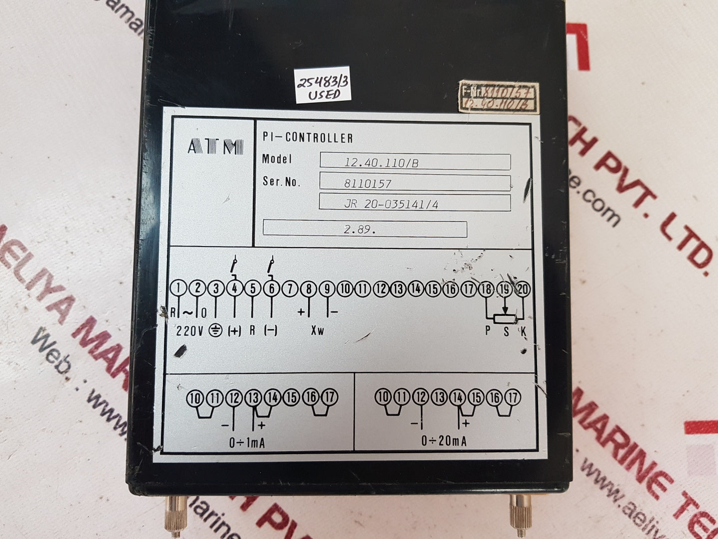 Atm 12.40.110/b pi-controller – Aeliya Marine Tech
