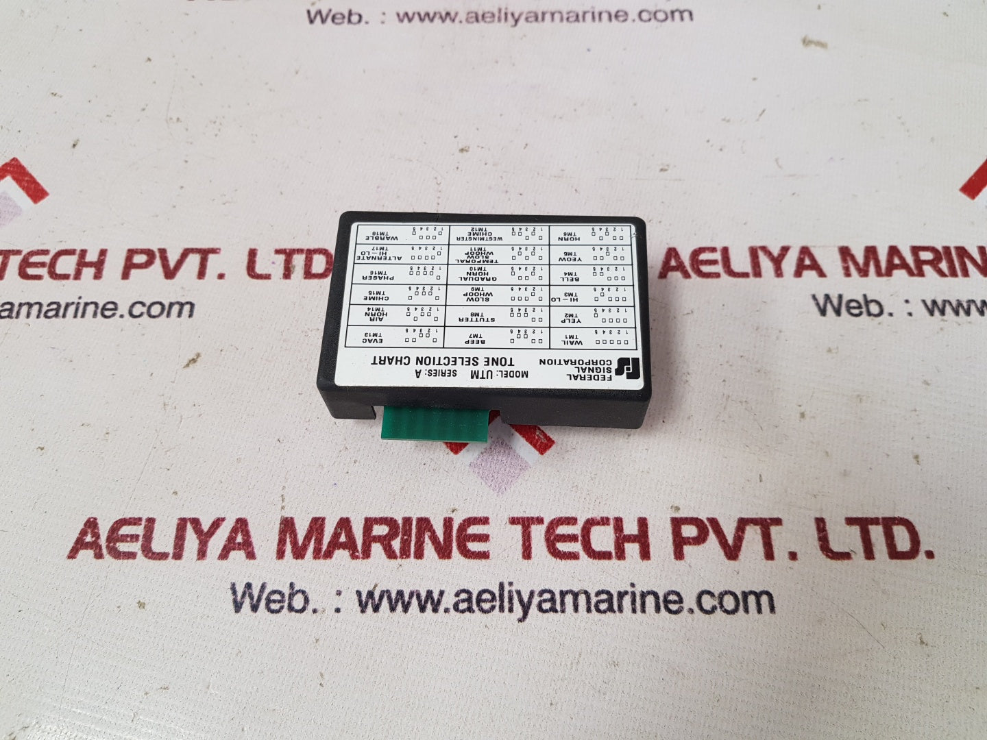Federal signal utm universal tone module series a – Aeliya Marine Tech