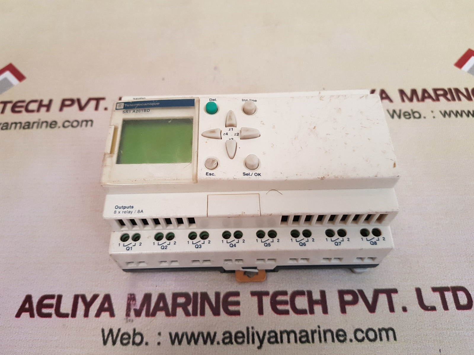 Telemecanique Sr1 A201Bd 8X Smart Relay 8A – Aeliya Marine Tech