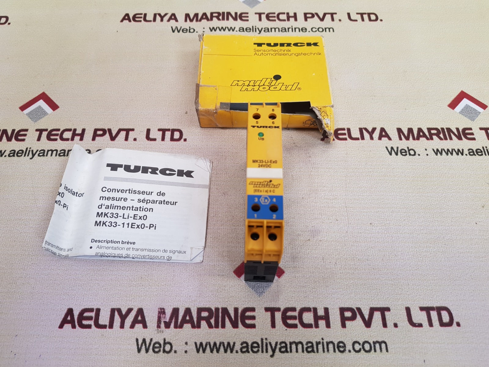 Turck Mk33-li-ex0/24Vdc Safety Module – Aeliya Marine Tech