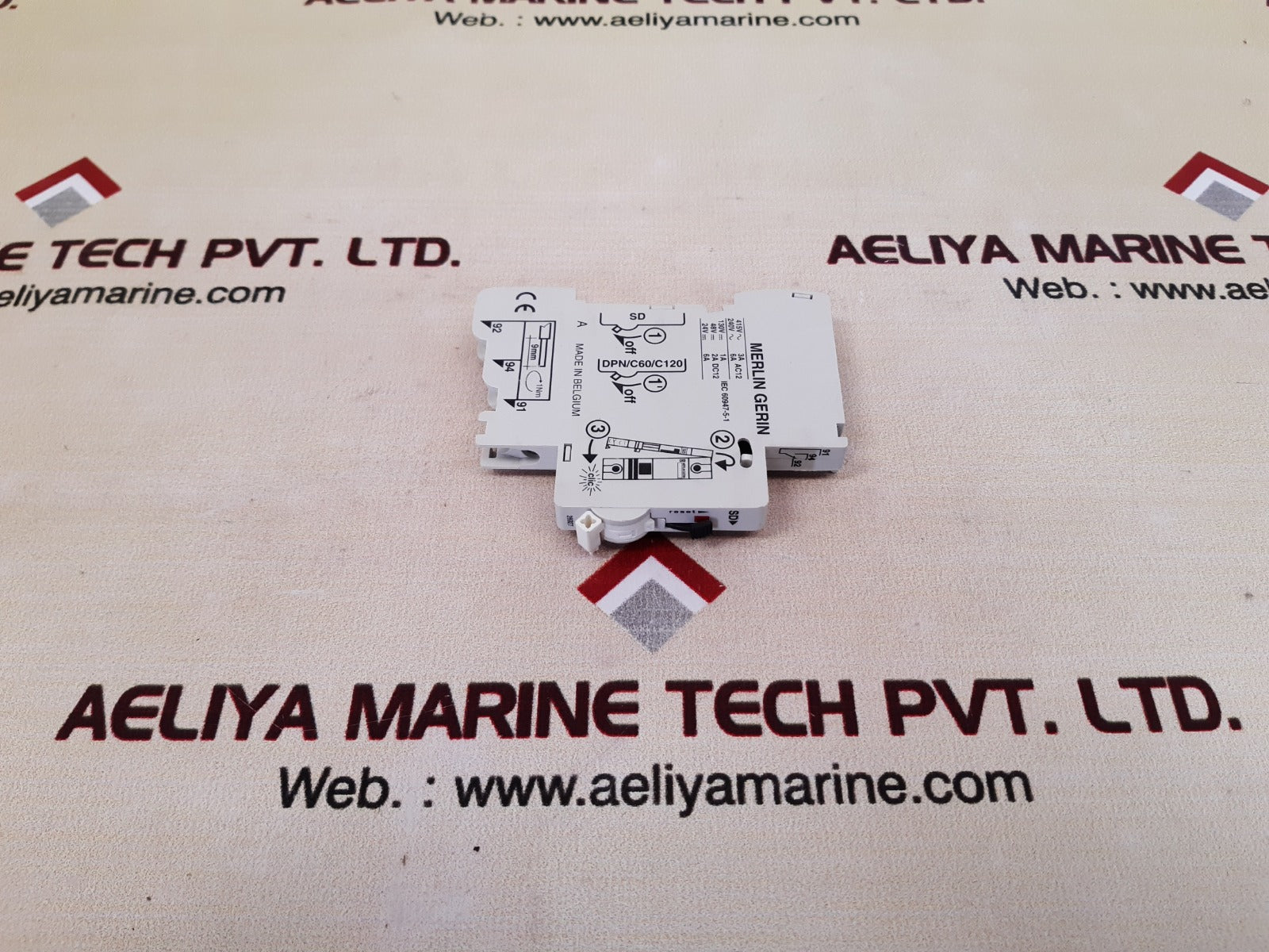 Merlin Gerin 26927 Multi9 Contact Signal Default Alarm Switch Sd 3A ...