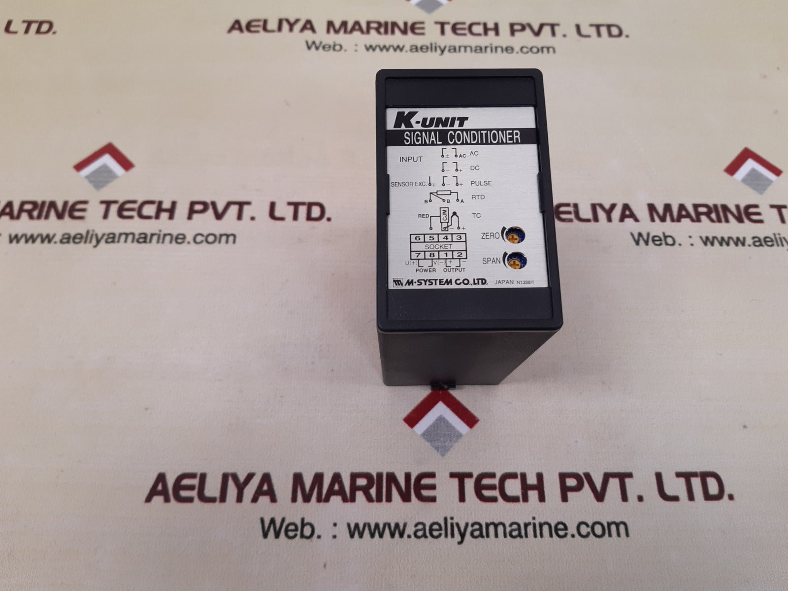 M-system krs-4a-r signal conditioner rtd transmitter – Aeliya Marine Tech®