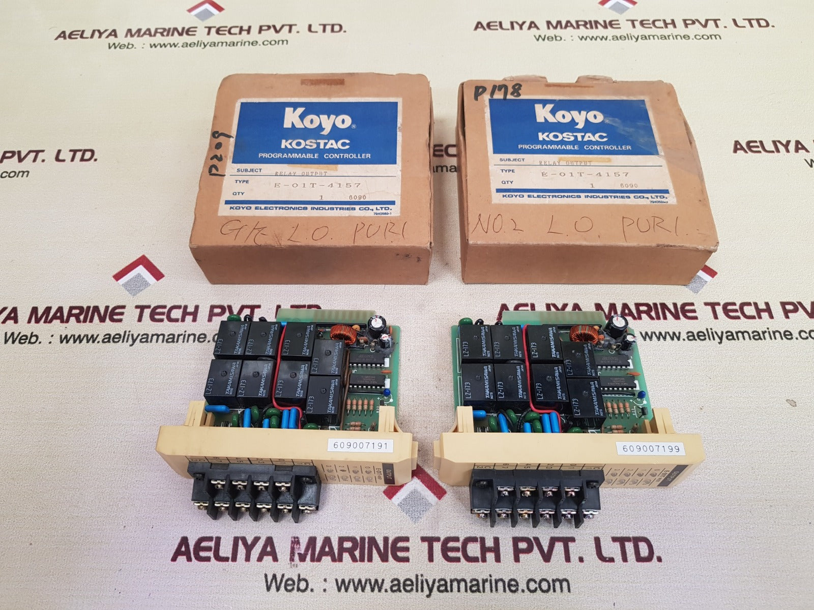 Koyo Electronics E-01T-4157 Relay Output Programmable Controller ...