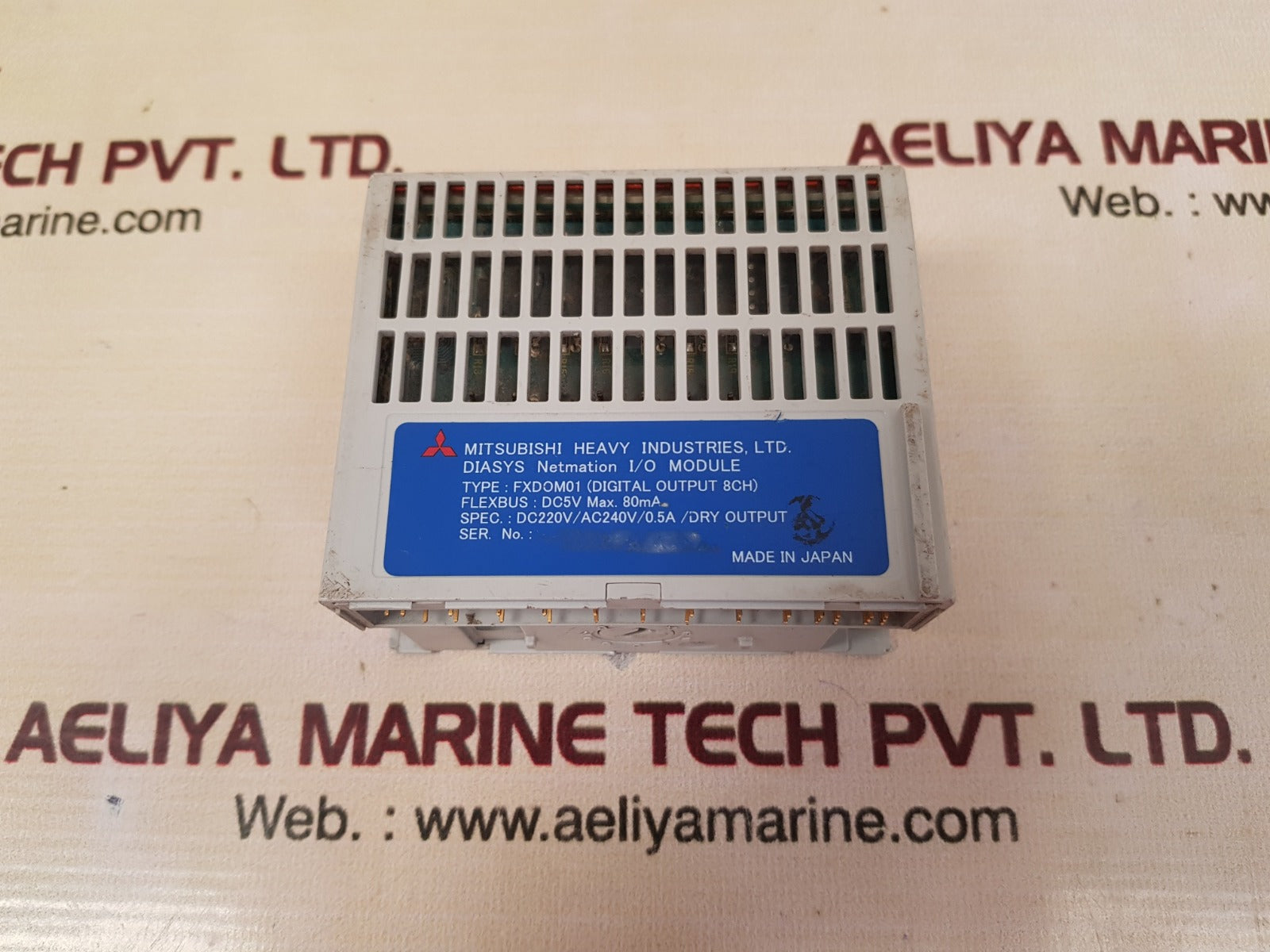 Mitsubishi Diasys Netmation Fxdom01 Digital Output Module Dc220V/ Ac240V 0.5A – Aeliya Marine Tech
