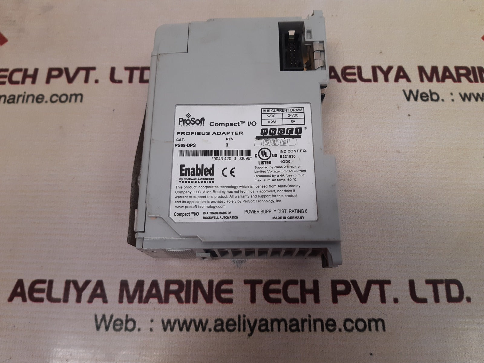 Prosoft Ps69-dps Profibus Slave Communication Module – Aeliya Marine Tech