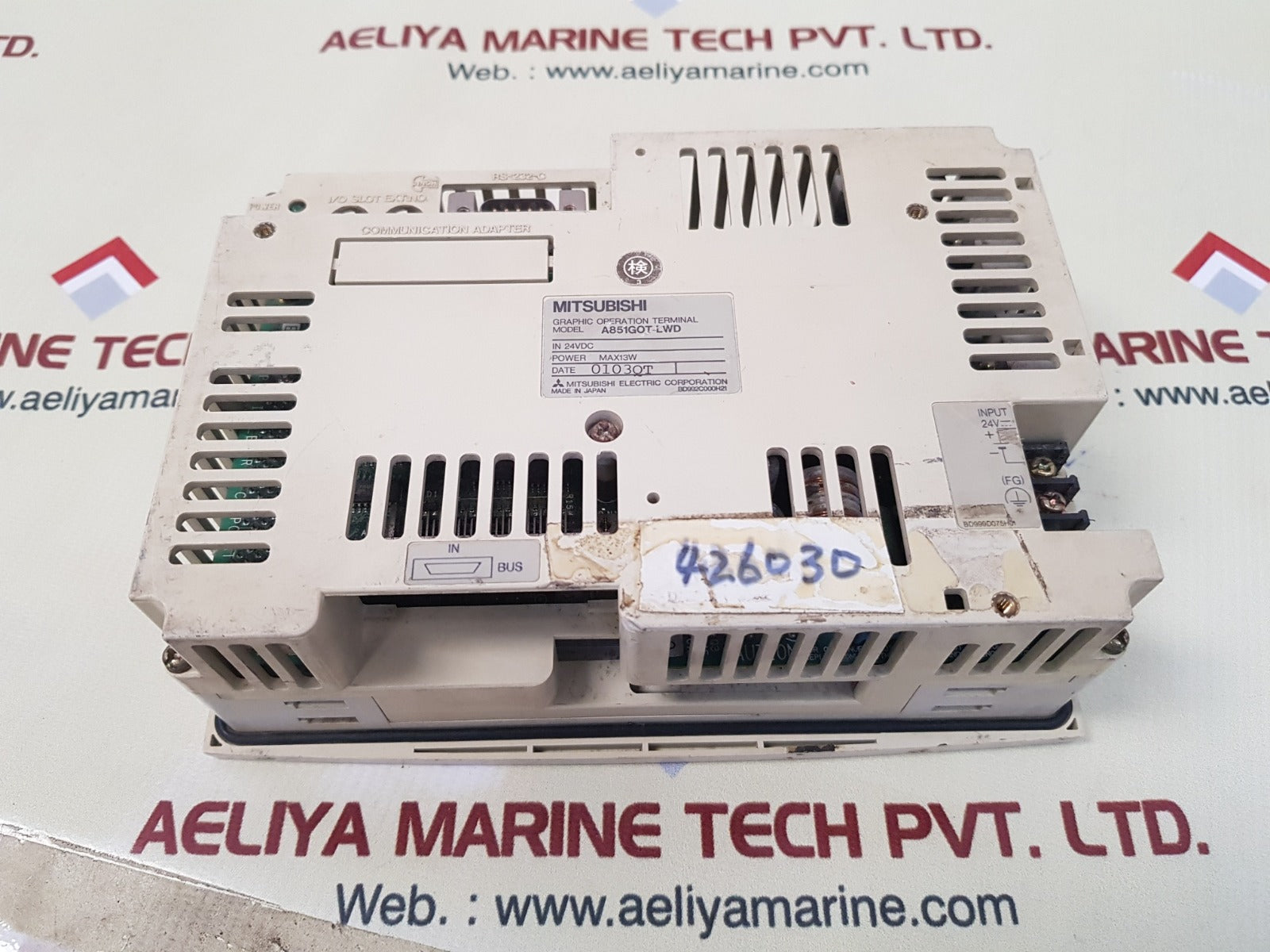 Mitsubishi A851Got-lwd Graphic Operation Terminal Touch Screen Panel ...