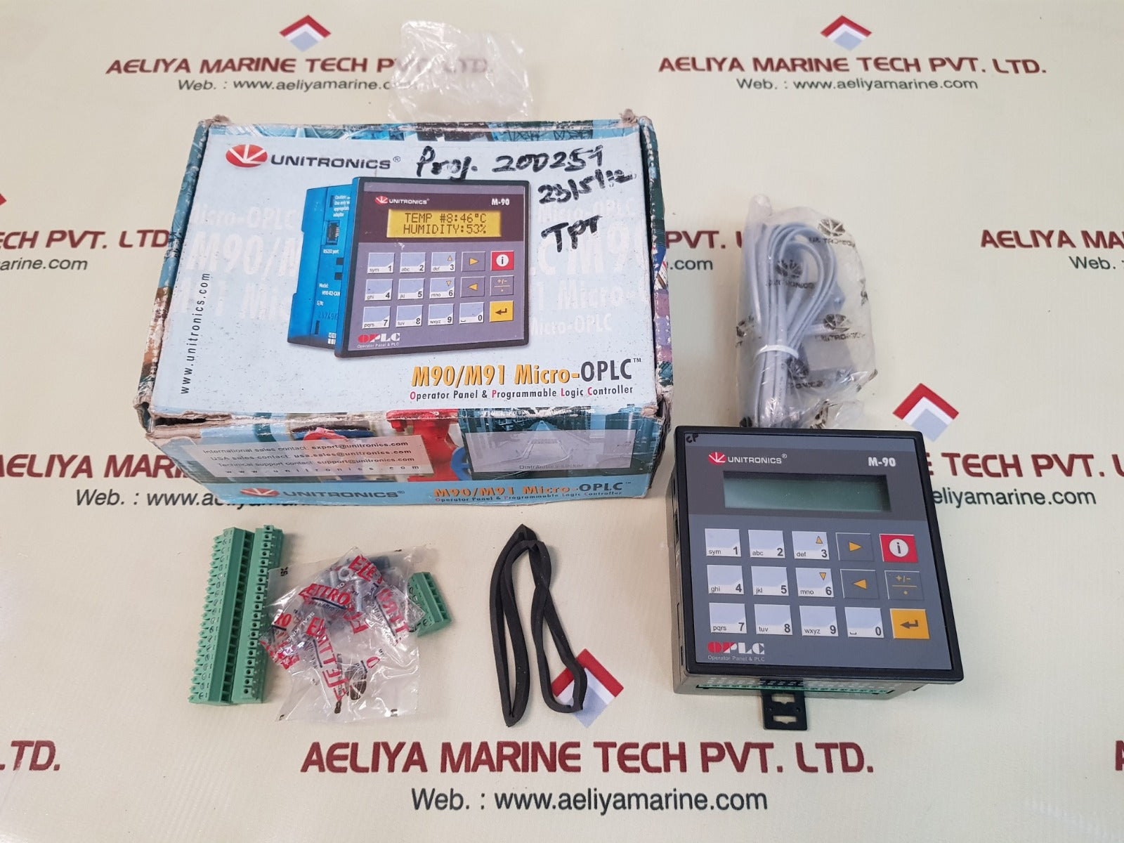 Unitronics M91-2-t38 Operator Panel & Programmable Logic Controller ...