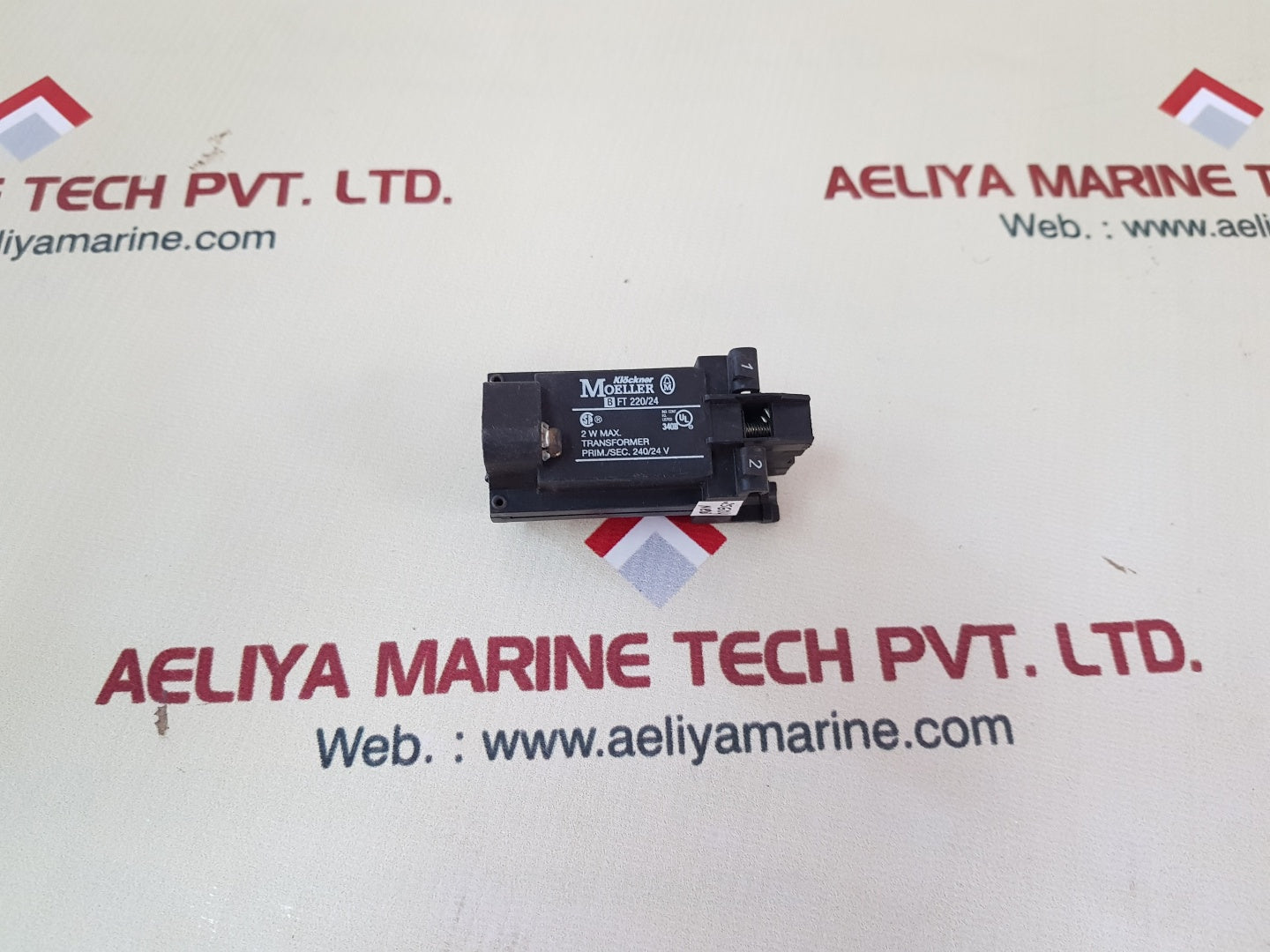Klockner moeller bft 220/24 lamp transformer – Aeliya Marine Tech