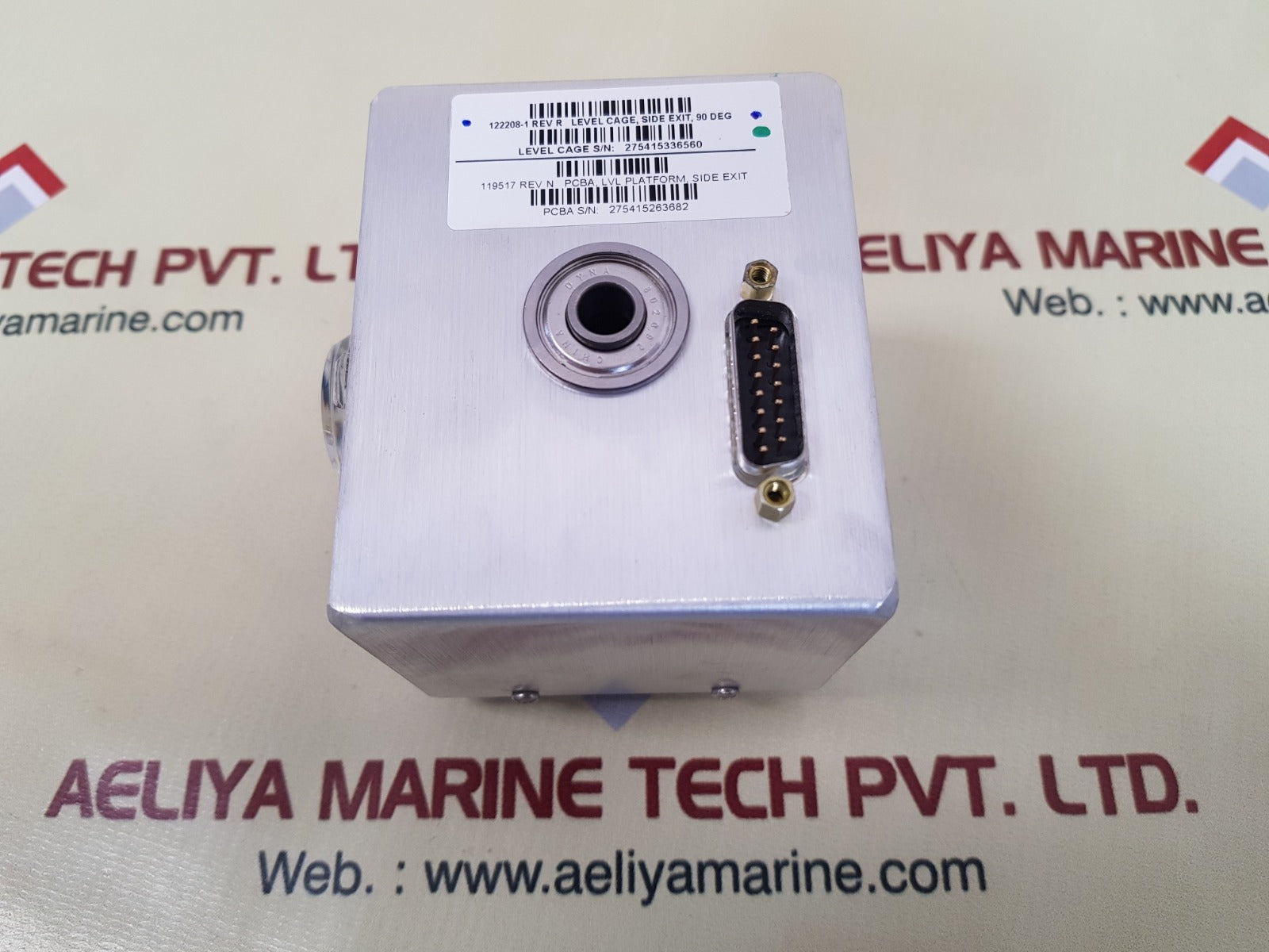 122208-1 Rev N Level Cage Side Exit 90 Deg – Aeliya Marine Tech®