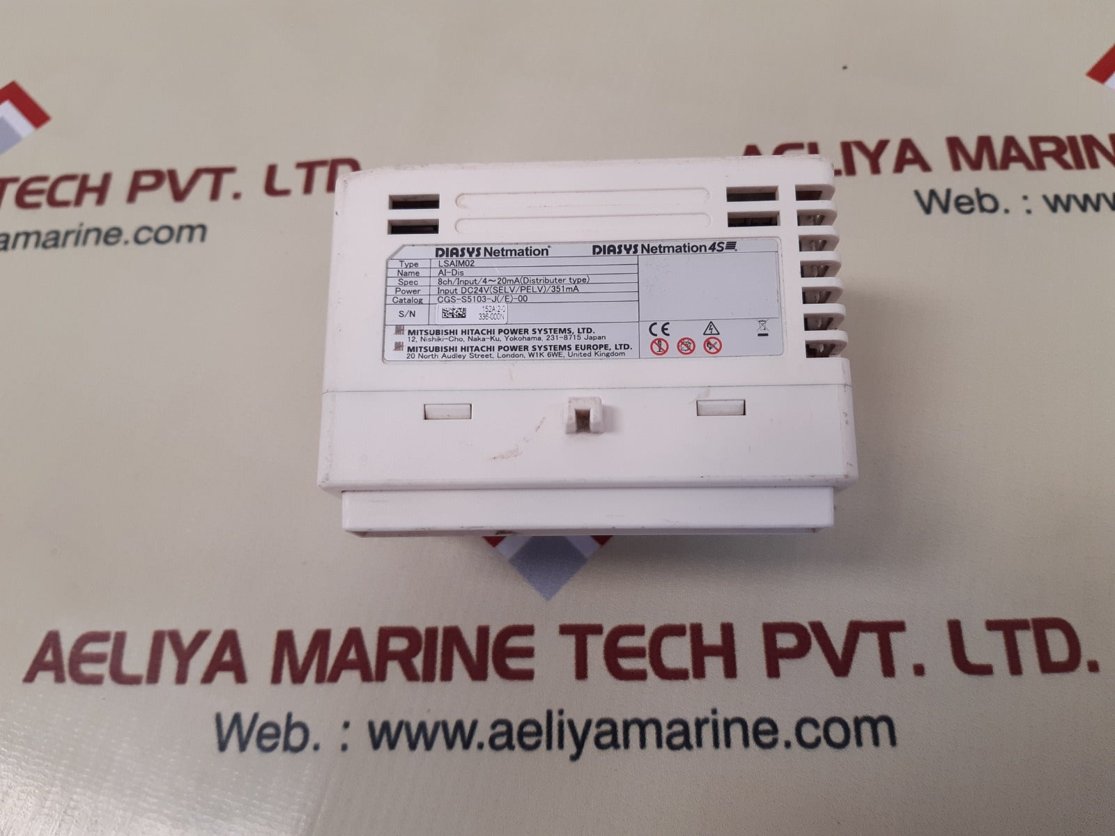 Diasys Netmation Lsaim02 Ai-dis Input Module Dc24V – Aeliya Marine Tech