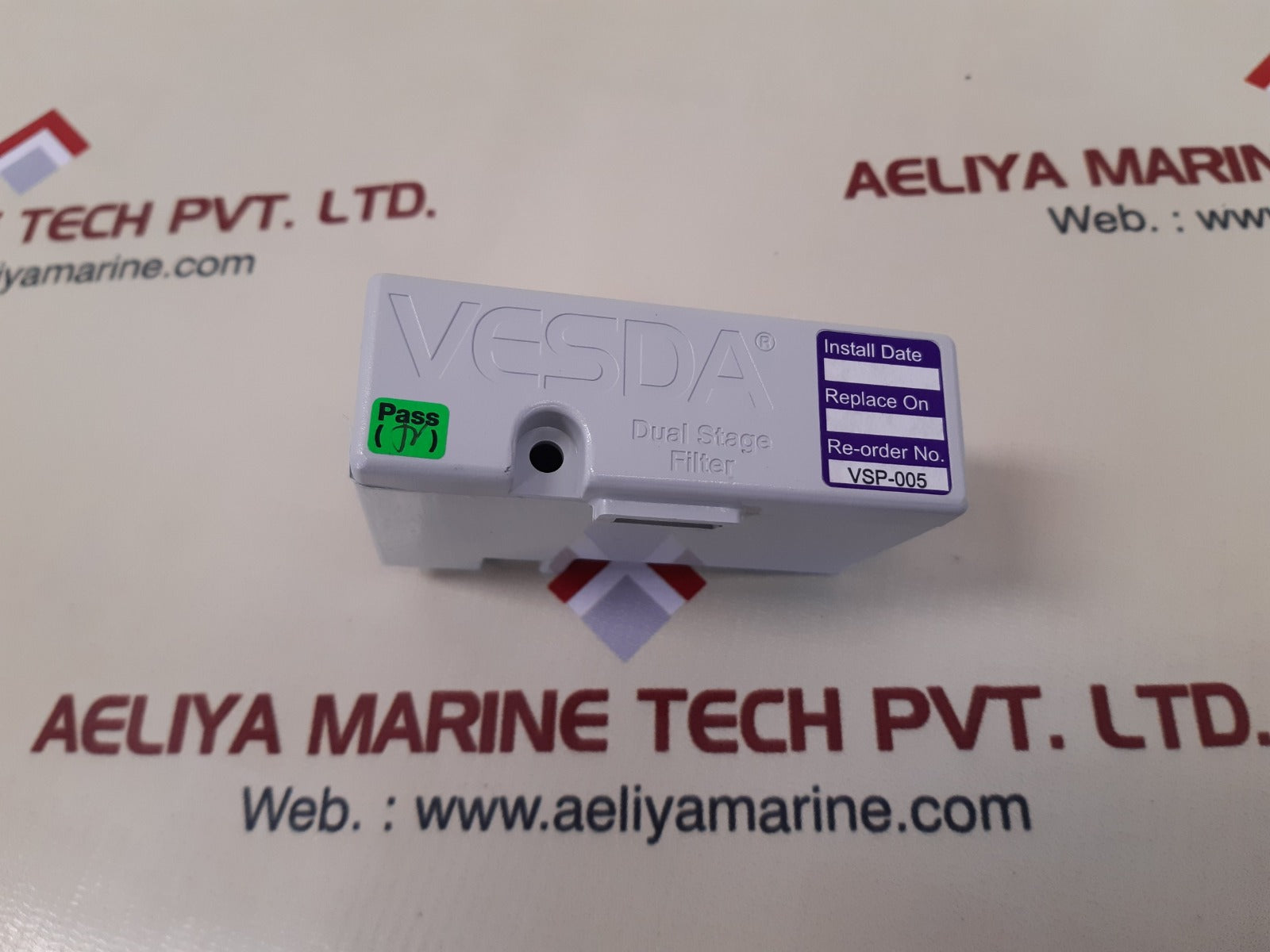 Vesda vsp-005 dual stage filter cartridge – Aeliya Marine Tech
