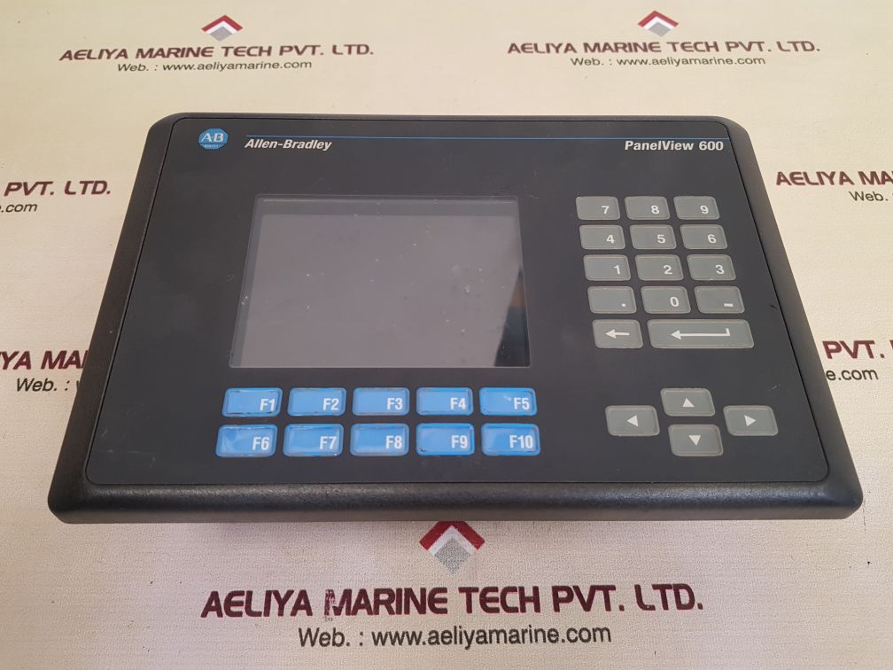 Allen-bradley panelview 600 operator interface panel – Aeliya Marine Tech