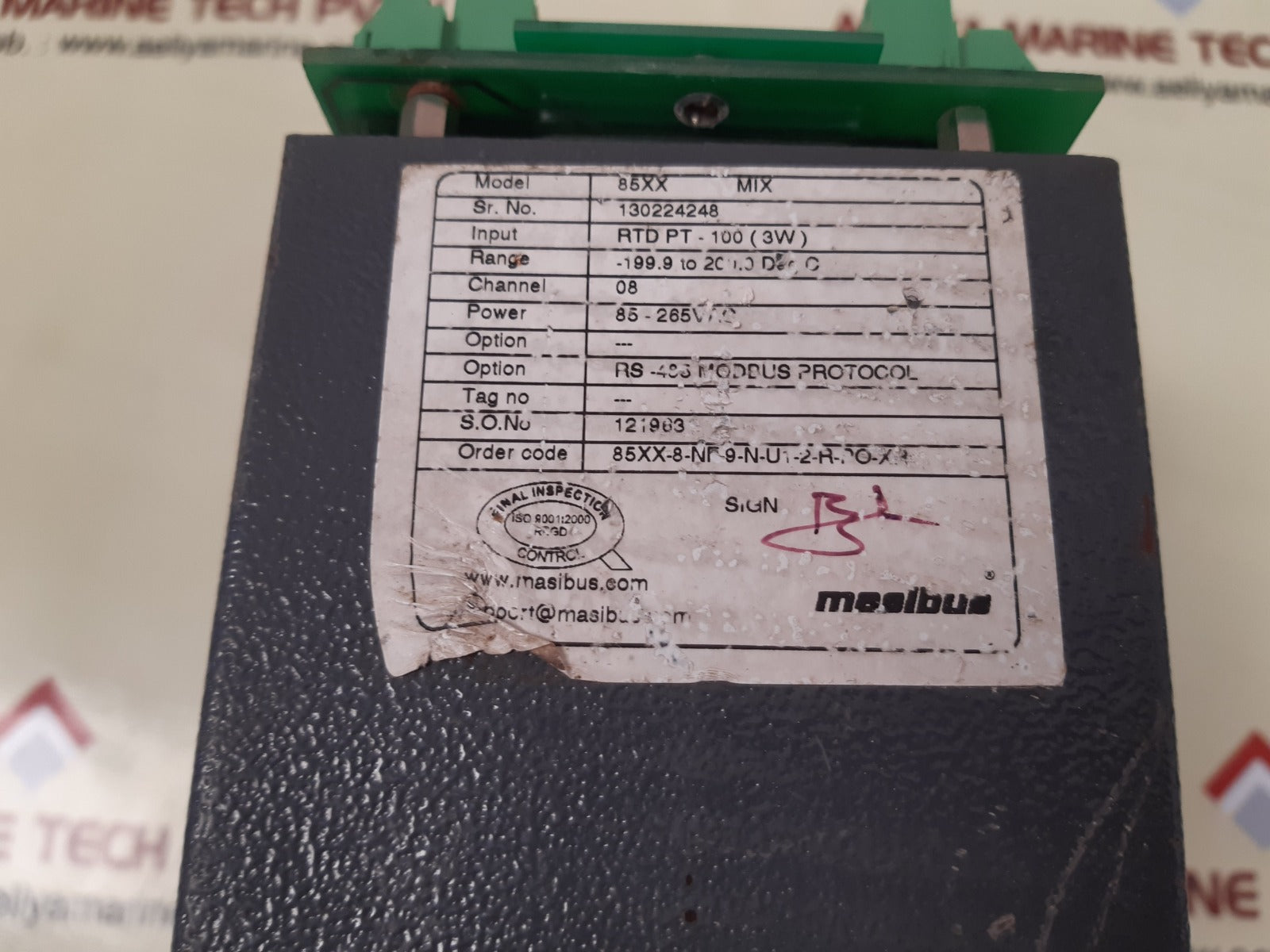 Masibus 85Xx Mix Process Scanner Power 85-265Vac – Aeliya Marine Tech®