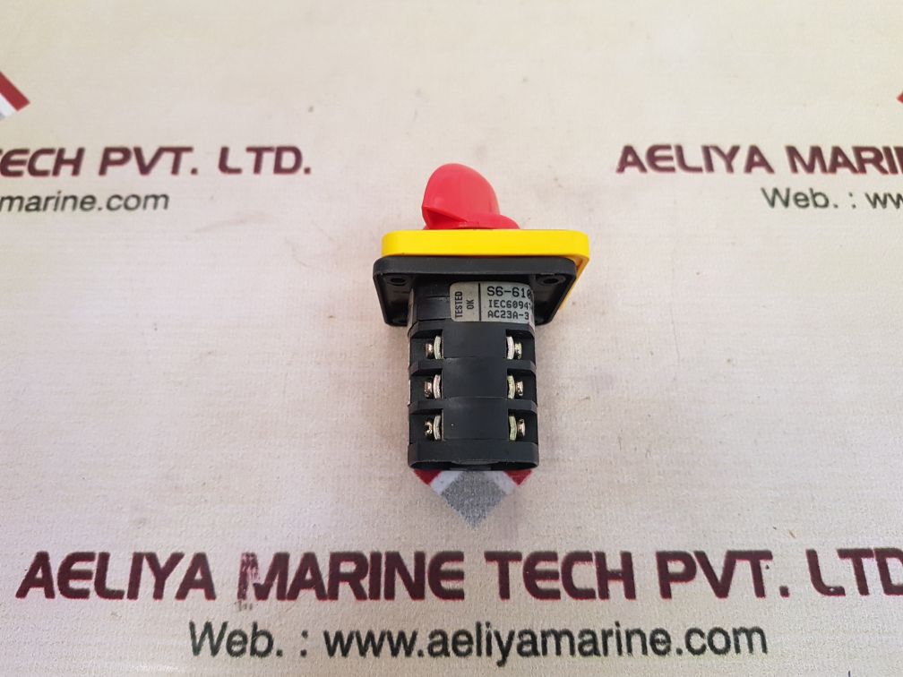 Salzer s6-61069-b13 rotary switch – Aeliya Marine Tech