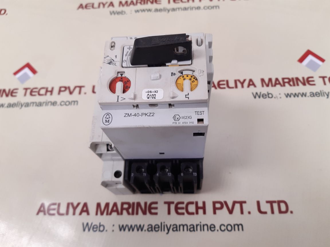 Moeller Zm-40-pkz2 Motor Protection Relay 50/60 Hz – Aeliya Marine Tech®