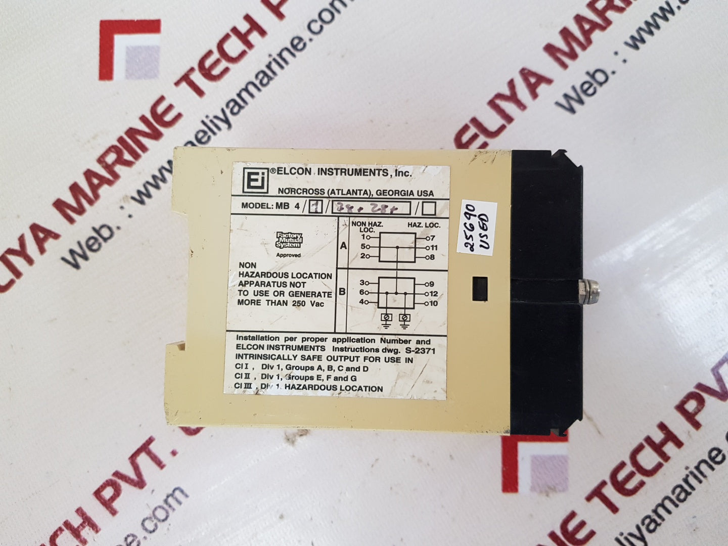 Elcon Instrument Mb4/1/28+28+ Intrinsic Safety Multi Barrier System ...