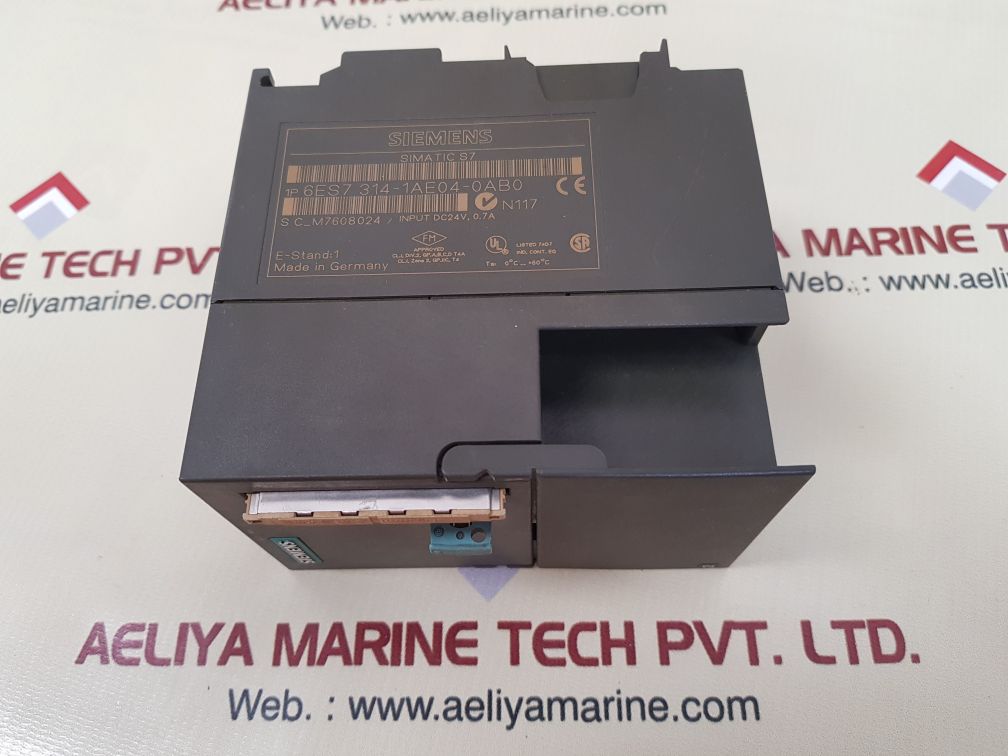 Siemens 6es7 314-1ae04-0ab0 simatic s7-300 module – Aeliya Marine Tech