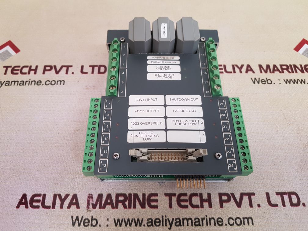 Praxis 98.6.034.706 rev ea module 98.6.034.704 – Aeliya Marine Tech