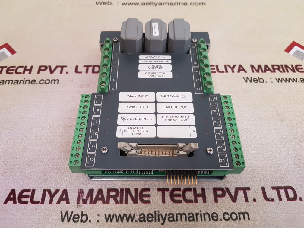 Praxis 98.6.034.704 rev e module 91.6.010.718 24vdc – Aeliya Marine Tech