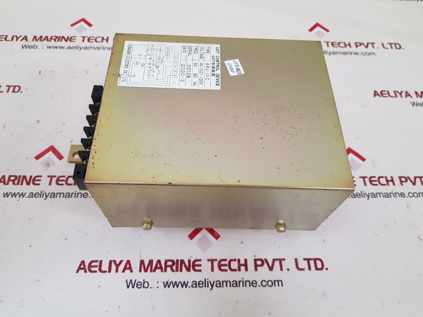 Terasaki aru-1dc uvt control device ac100~120v 50/60hz – Aeliya Marine Tech