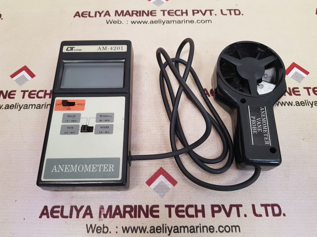 Lutron am-4201 digital anemometer – Aeliya Marine Tech