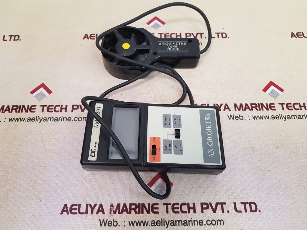 Lutron am-4201 digital anemometer – Aeliya Marine Tech