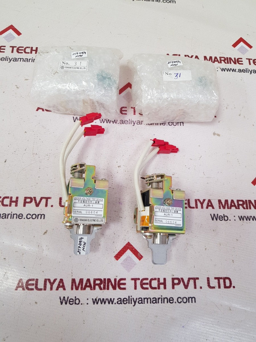 Terasaki aur-1 under voltage trip device – Aeliya Marine Tech