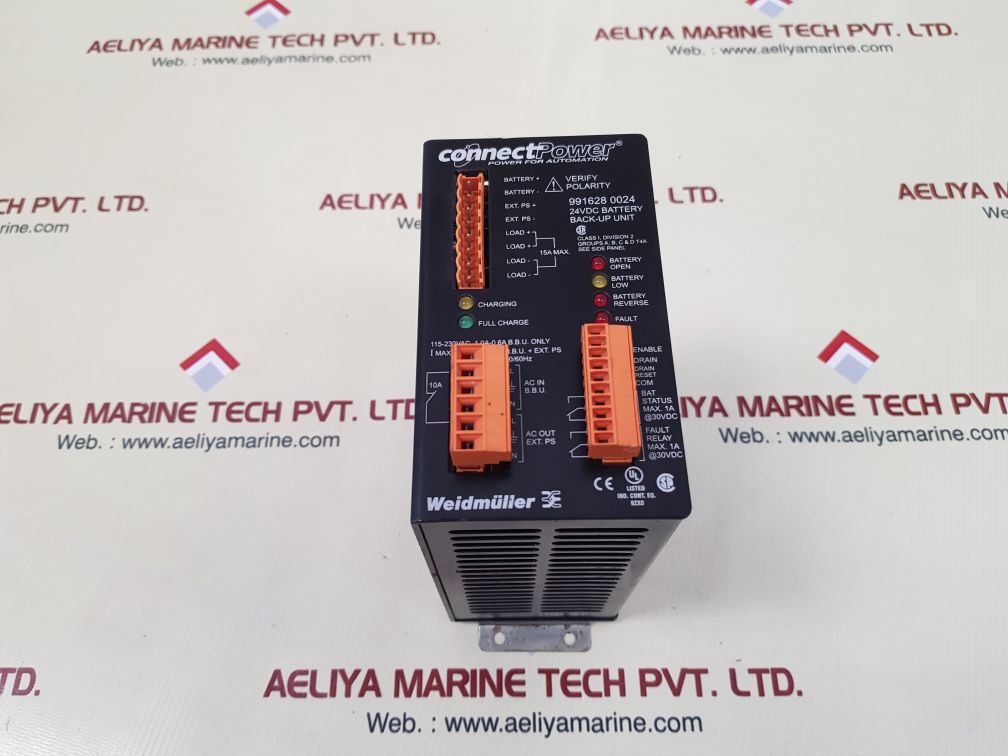 Weidmuller 991628 0024 connect power supply 24vdc battery back-up unit ...